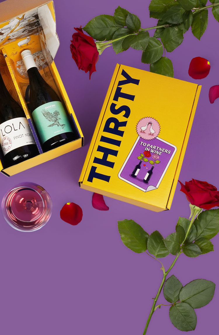 Thirsty Anniversary Wine Box - Singapore Gift Delivery