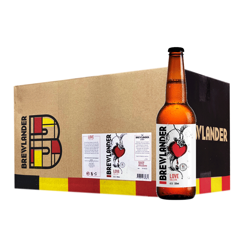 Brewlander Love Wild IPA - Singapore Local Craft Beer Delivery – Thirsty