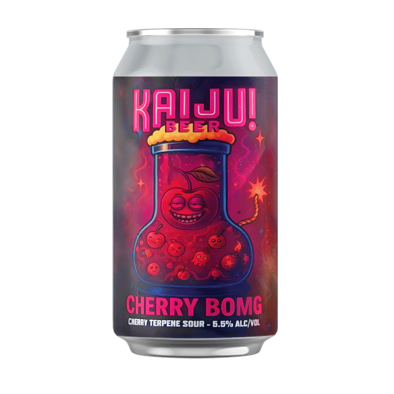 Kaiju! Cherry BOMG Cherry Terpene Sour - Singapore Craft Beer Delivery ...