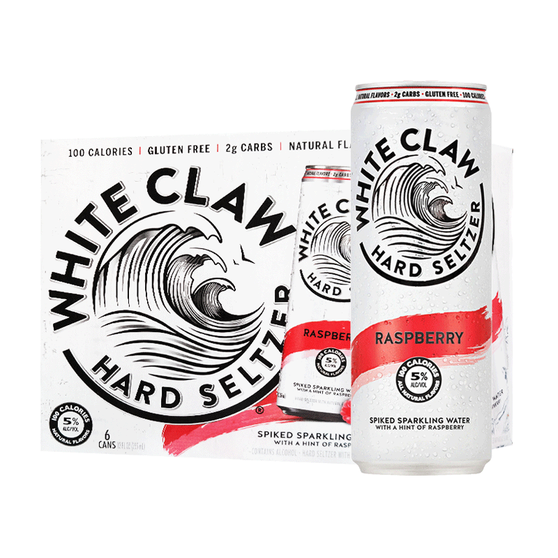 White Claw Raspberry Hard Seltzer - Singapore Delivery – Thirsty