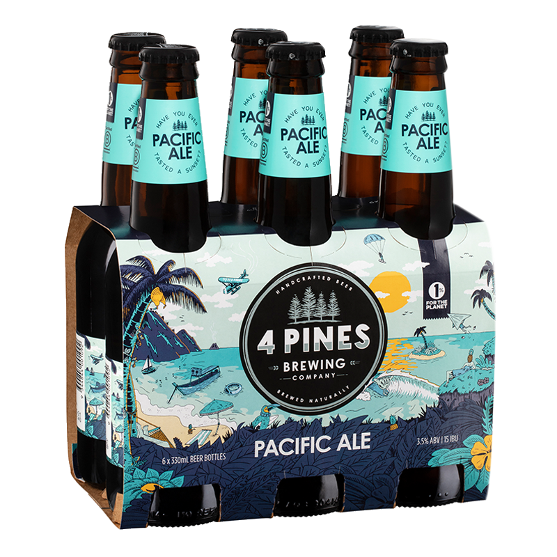 4 Pines Pacific Ale (Bottle) - Singapore Craft Beer Delivery – Thirsty