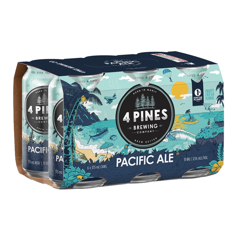 4 Pines Pacific Ale (Bottle) - Singapore Craft Beer Delivery – Thirsty