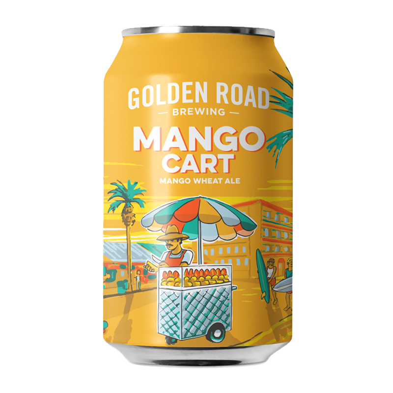 Golden Road Mango Cart Wheat Ale - Singapore Craft Beer Delivery – Thirsty